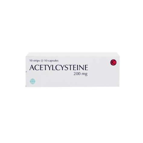Jual Generic Manufacturer Acetylcysteine Obat Resep Dokter 200 Mg 10