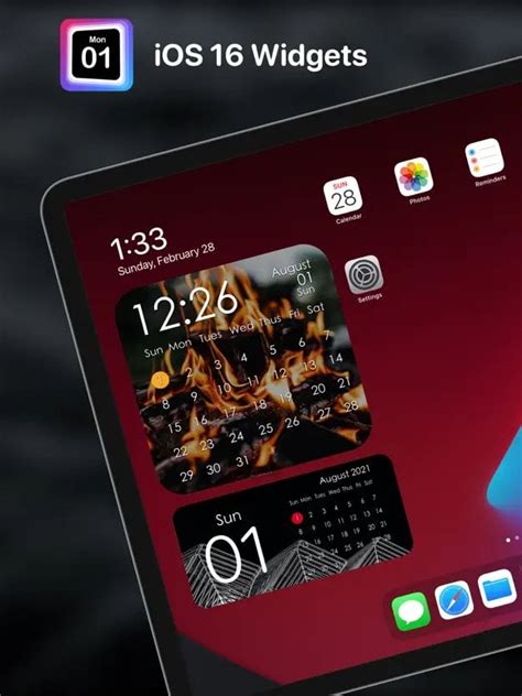 Ios Calendar Widget Date Widgets 099 To Free Rappp