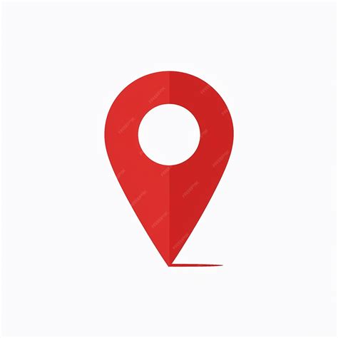 Premium Vector Red Location Pin Icon For Maps And Navigation