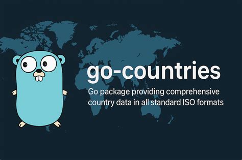 GitHub Mrz Go Countries Go Package Providing Comprehensive Country Data In All Standard