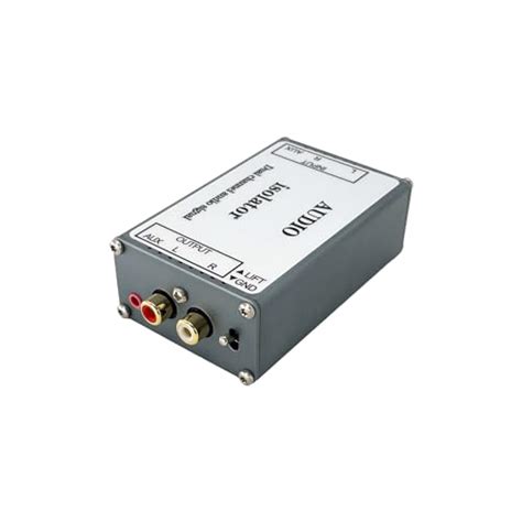 Fmuser Rca Audio Ground Loop Isolator Hum Noise Eliminator Want It All