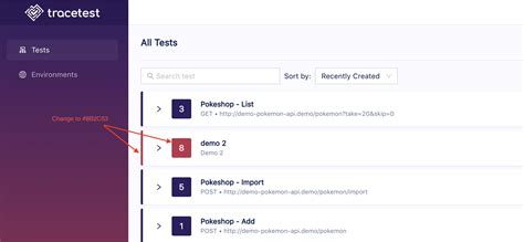 Change Red Color Into The Main Page Issue Kubeshop Tracetest GitHub