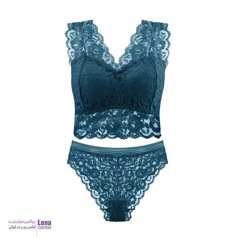 ست نیم تنه و شورت زنانه کاپدار گیپور لناسنتر