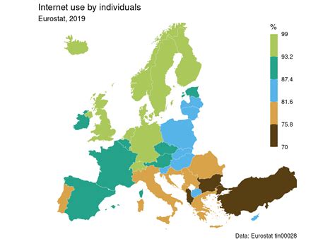 4 Drawing Maps Of Europe Using Eurostat With R