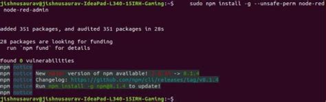Installing And Using Node Red On Ubuntu