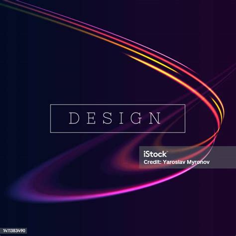 추상 핑크와 블루 컬러 벡터 네온 루프 다이나믹 유체 컴포지션 0명에 대한 스톡 벡터 아트 및 기타 이미지 0명 검은색 곡선 Istock