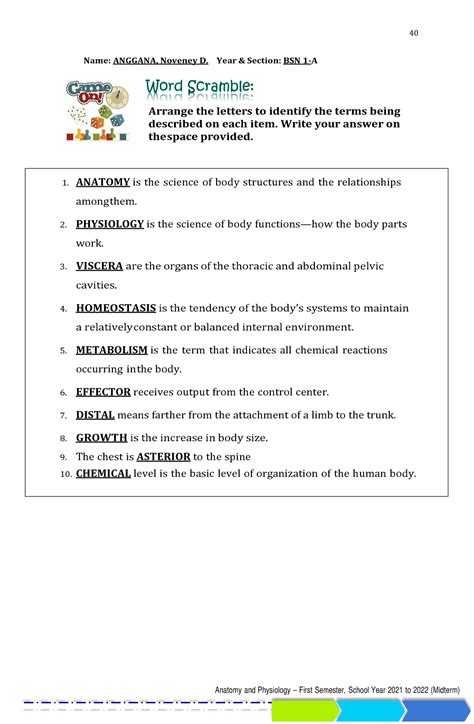 module 1 lecture activity and checkpoints name anggana noveney d year and section bsn 1 a