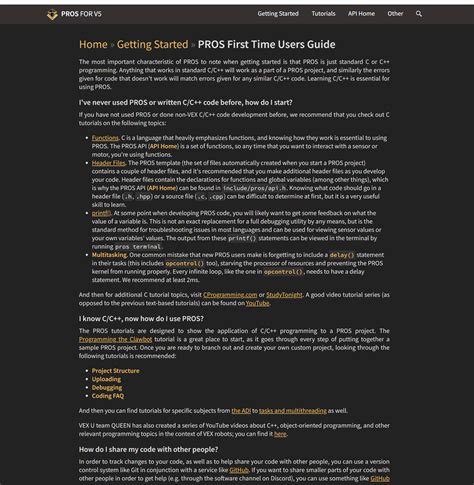 Split Thread Differences Between PROS And VEXCode And Respective Documentation Technical