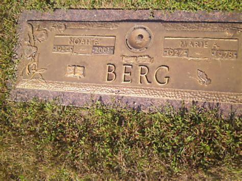 Noah Frederick Berg Jr 1924 2003 Find A Grave Memorial