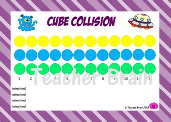 Cube Collision Math Rotation Center By Teacher Brain TPT