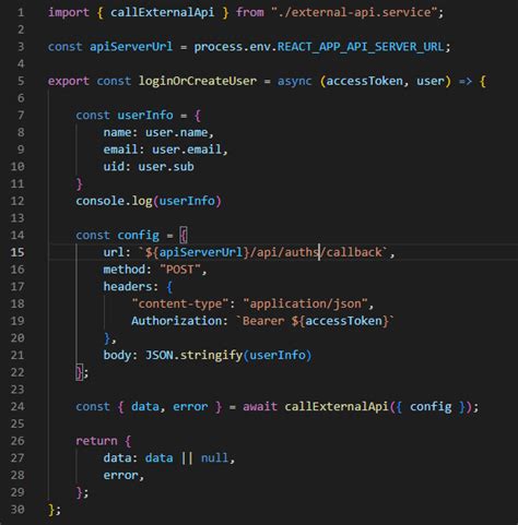 Auth0reactror Trying To Store User In Database After Login On