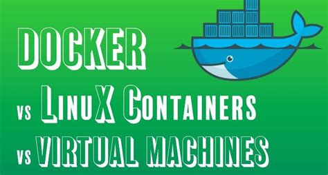Docker Vs Lxc Vs Virtual Machines