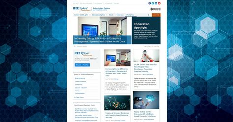 IEEE Xplore For Individuals IEEE Xplore Subscription Options