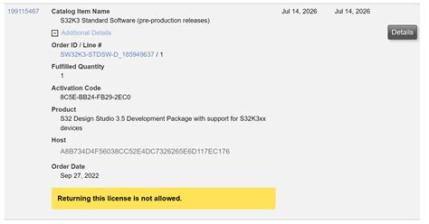 S32ds34licence Issuefc Nxp Community