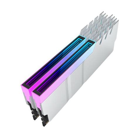 computer ddr4 ddr5 5v argb sync memory radiator pc armor silver white