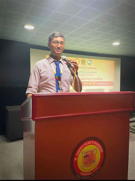 Sjce Stjosephscollegeofengineering Gratitude Anto Melvin Mathew