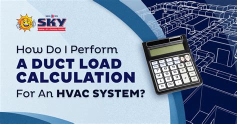 how do i perform a duct load calculation for an hvac system