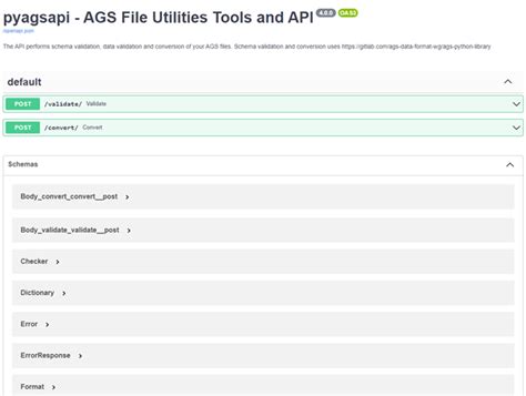 AGS File Utilities Tool Production Release British Geological Survey