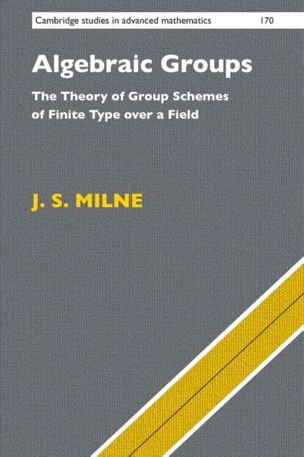 algebraic groups the theory of group schemes of finite type over a