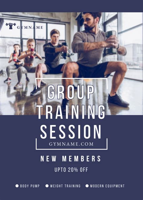 Group Training Flyer Small Group Training — Bamfitness