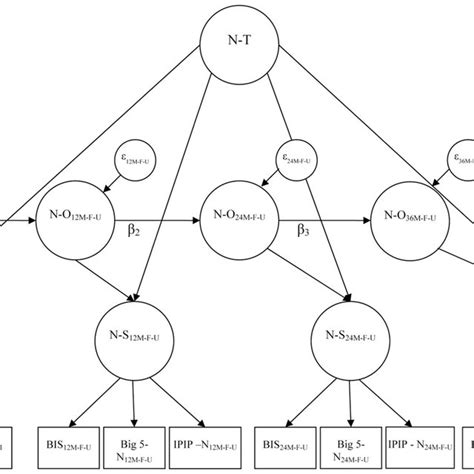 Trait State Occasion Tso Model For Neuroticism With Subscripts