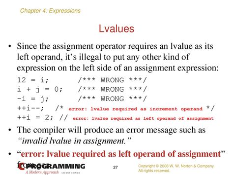 expressions chapter 4 copyright © 2008 w w norton and company ppt download