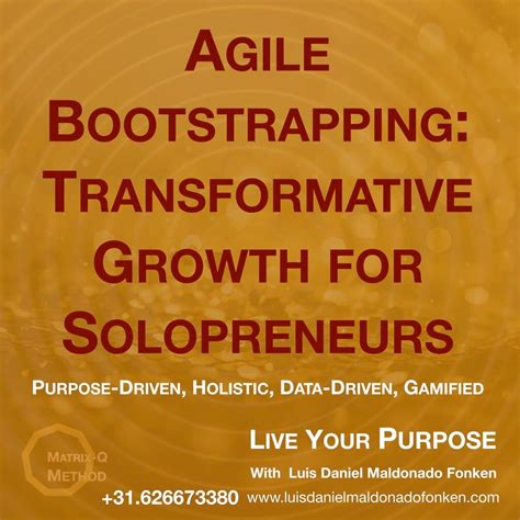 Agile Bootstrapping Methodlogy For Solopreneurs Digital Program