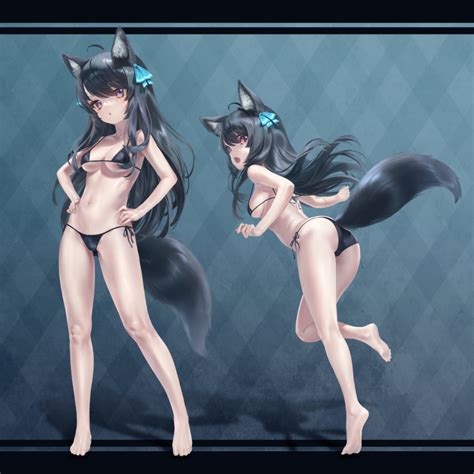 Adashi Makoto Svartlilja Vrchat Original Vrchat Commentary Request Commission Highres