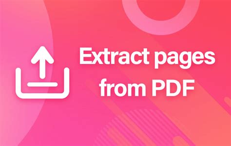 Extract Pages From PDF Files For Free