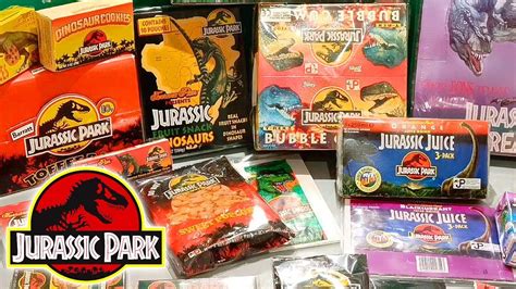 Jurassic Park Food From 1993 Collection Candy Bubblegum Sweet