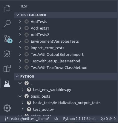 Tests Stuck In Loading State Issue Kondratyev Nv Vscode Python Test Adapter GitHub