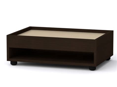 Прямоугольный стол журнальный 2 Компанит МГ 6 венге темный светлый фото отзывы