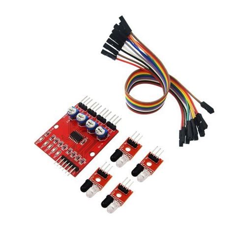 Buy Line Follower 4 Ir Infrared Array Sensor Module