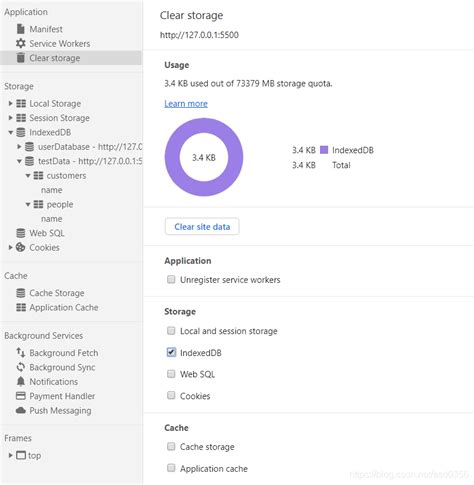 前端开发工具devtools的详细知识点总结（二）之前端数据库 devtools index csdn博客