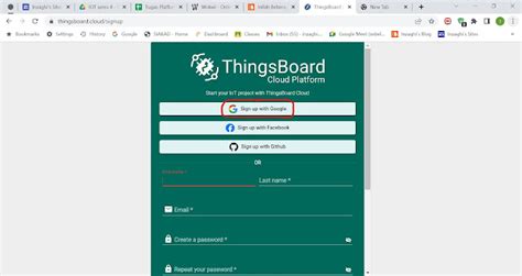TUTORIAL Menghubungkan ThingsBoard Dengan ESP Di Wokwi Project Air Quality Monitoring