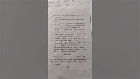 Computer Graphics Bca6th Sem Utkal Universitybca Utkaluniversity Computergraphic