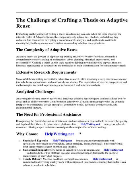 Thesis Adaptive Reuse Pdf Reuse Urban Planning