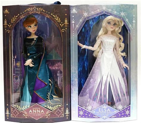 Buy Doll Disney Store 17 Limited Edition Frozen 2 Queen Anna And Elsa