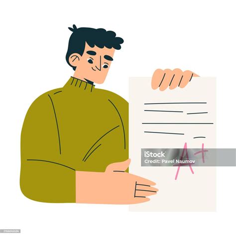 교육 와 남자 문자 파악 종이 와 가득 차있는 표 학습 와 공부 벡터 일러스트 학생에 대한 스톡 벡터 아트 및 기타 이미지