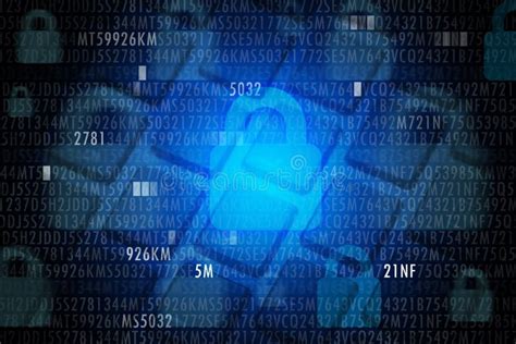 Cyber Security Concept Stock Image Image Of Block Board 79972467