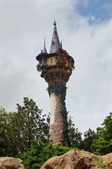 Tangled Tower Tangled Tower Rapunzel Tower Disney World Florida