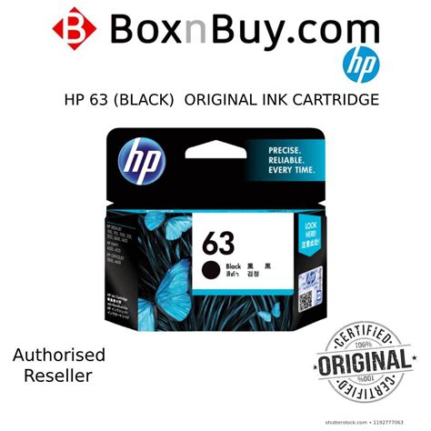 Hp Black Original Ink Cartridge Shopee Malaysia