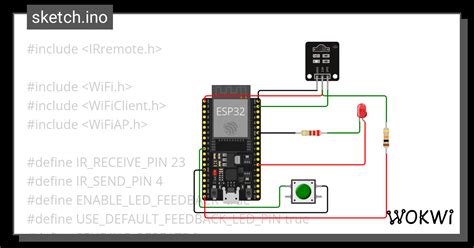 Smart Ir Control Wokwi Esp32 Stm32 Arduino Simulator