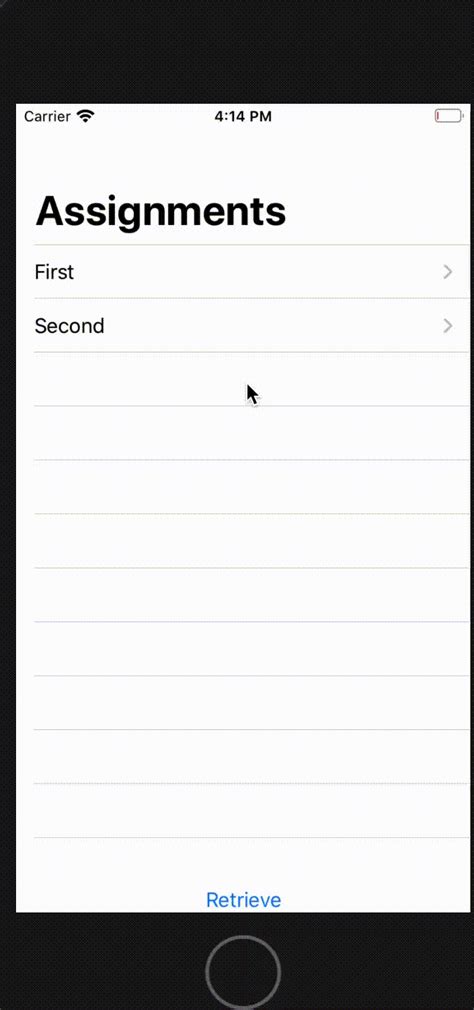 Ios Updating Previous View List When Deleting An Object Stack Overflow