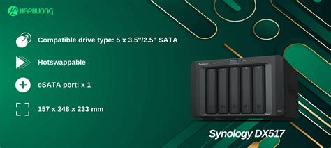 Thiết Bị Mở Rộng Nas Synology Dx517