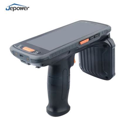 Rfid Handheld Scanner Android 11 Handheld Pda 5 5inch Pda Uhf Rfid Reader Scanner 10m Long Range