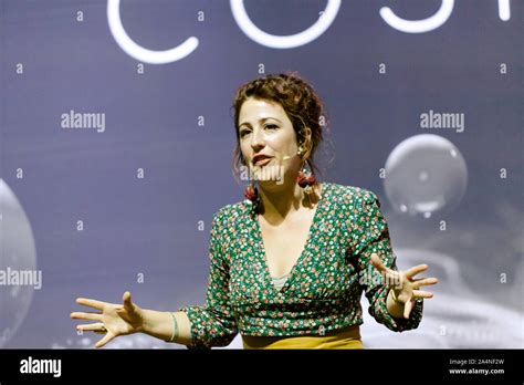 Astrophysicist Emma Osborne Giving A Talk Entitled Time Travel For