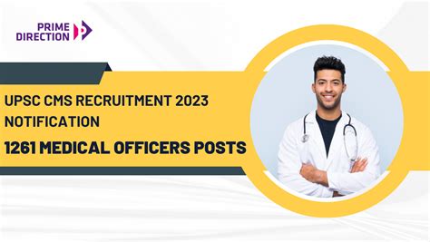 UPSC CMS Recruitment Notification For Medical Officers Posts Bank Coaching In Kerala