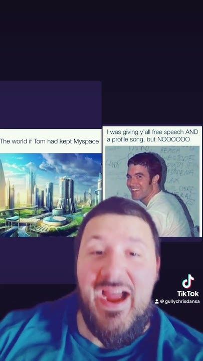 Tom From Myspace Was The Man Myspace Days Were Lit Bring Back