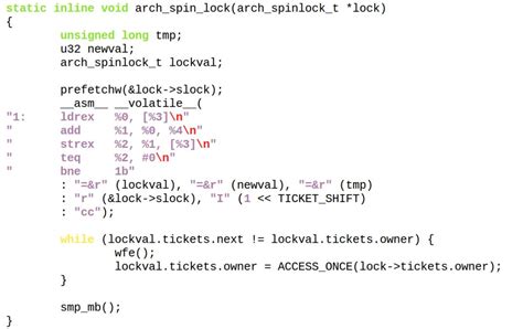 自旋锁 Linux内核锁（二）nested Interrupt Csdn博客